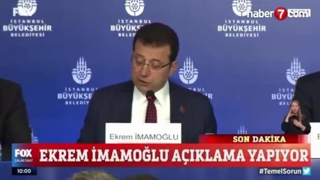 Ekrem İmamoğlu yine Ekrem İmamoğlu yine
