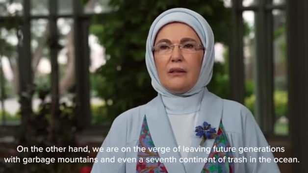 Emine Erdoğan'dan tarihi çağrı! Erdoğan "BM Habitat 2. Asamble ...