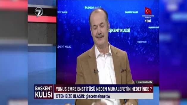 Yunus Emre Enstitüsü'ne yapılan eleştirilere Prof. Dr. Şeref Ateş cevap ...