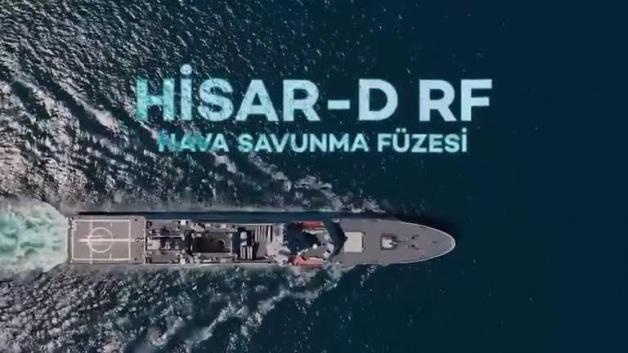 HİSAR-D RF Hava Savunma Füzesi TCG İSTANBUL’dan ateşlendi - Video 7