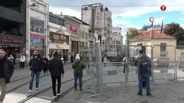 Taksim metro istasyonu ve Taksim-Kabataş Füniküler Hattı'nda seferler ...