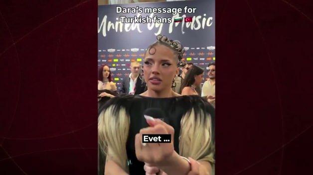 Eurovision şampiyonu Dara, Türk gelini çıktı! - Video 7