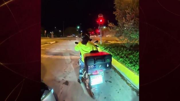 İstanbul'da korkutan kaza! İki araç bir anda alev topuna döndü - Video 7