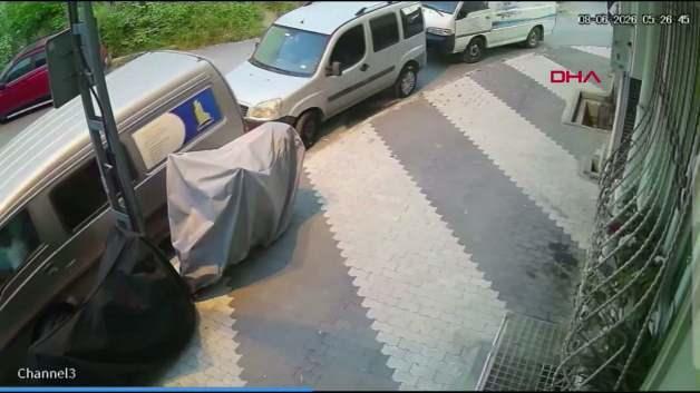 13 yaşındaki çocuk çaldığı minibüsle İstanbul turu yaptı; polis havadan ...