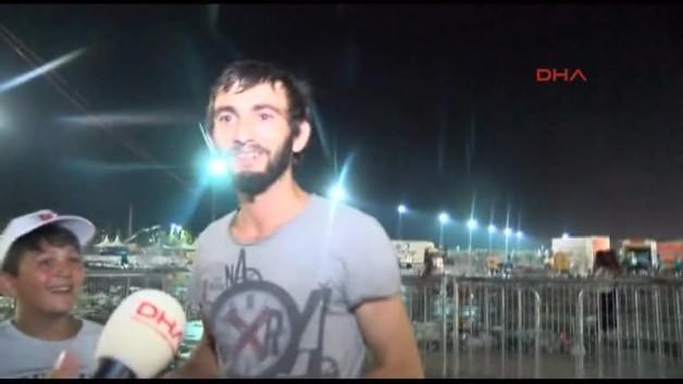Rizeli gencin dev balon nöbeti - Video 7