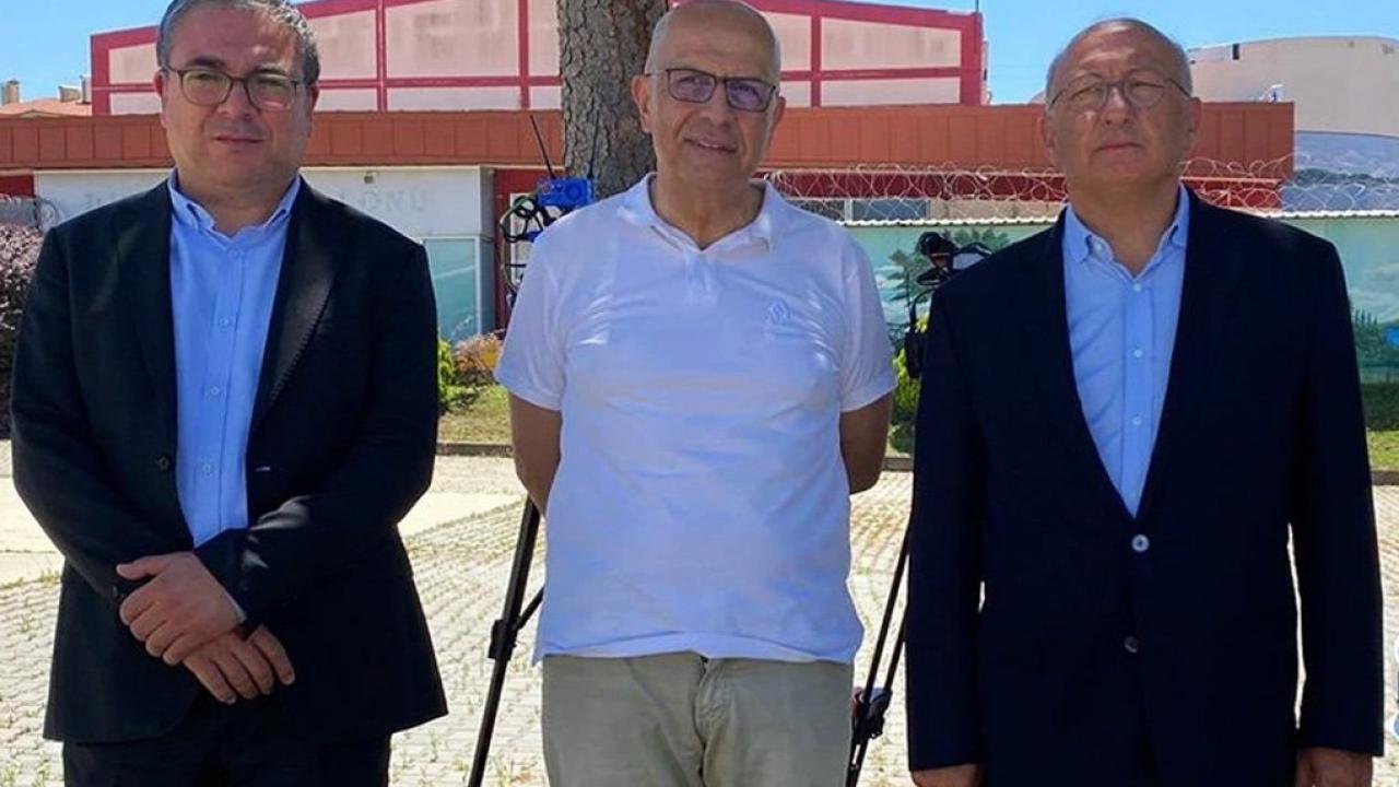 CHP heyeti Merdan Yanardağ'ı cezaevinde ziyaret etti! - Haber 7 GÜNCEL