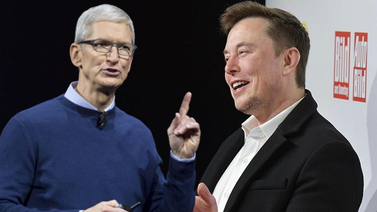 Elon Musk ve Apple CEO'su Tim Cook yine karşı karşıya geldi! - Haber 7 ...