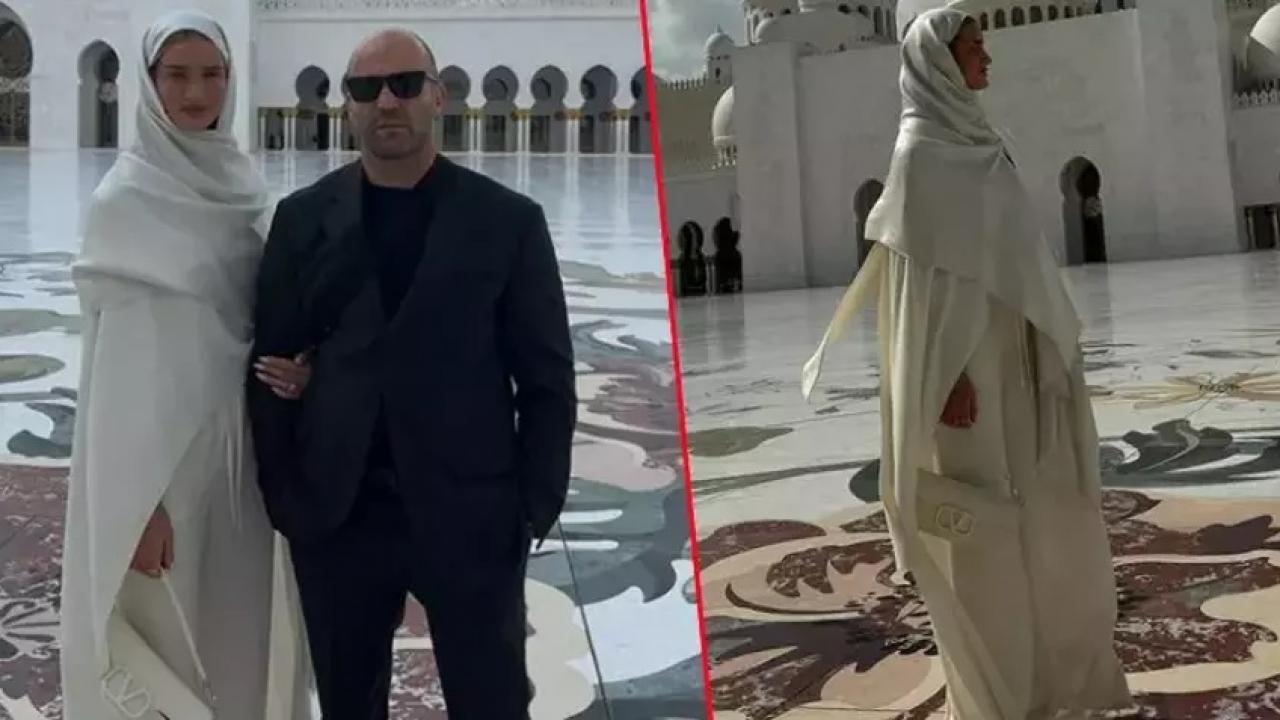 Ünlü çift Şeyh Zayed Ulu Camii'ni ziyaret etti! - Haber 7 DÜNYA