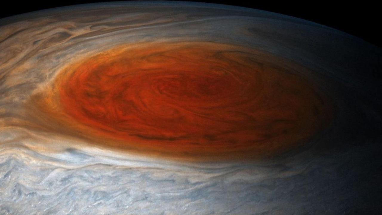 "Stres topu" gibi davranan dev Jüpiter fırtınası, NASA'yı şoke etti ...