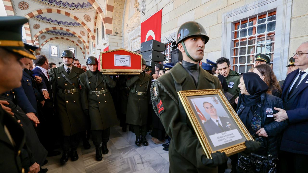Şehit Pilot Yarbay Gökhan Korkmaz'a veda - Haber 7 GÜNCEL