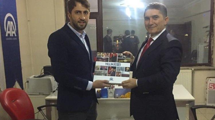 Ağrı haberleri Çelebi'den Anadolu Ajansı'na ziyaret - 30 Mart 2017